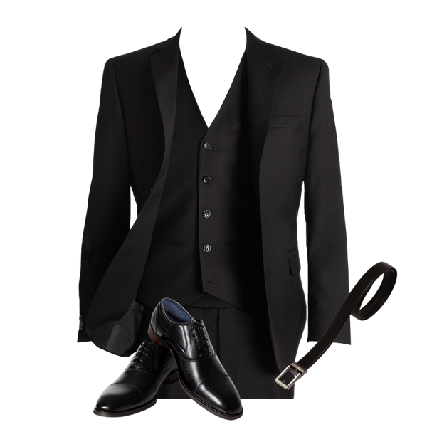 Bundle "Suit with Shoes and Belt" - The Modern Groom