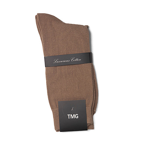 Solid Tan Dress Socks - The Modern Groom